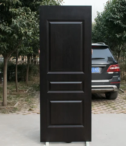 Waterproof Double Decorative Interior Wood Wpc Skin Frame Doors - Buy ...