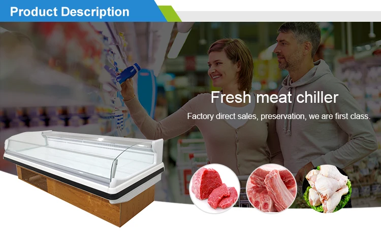 Custom Commercial Display Fridge - Meat Refrigerator