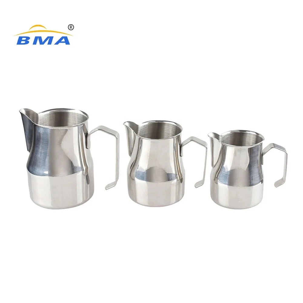 Premium Barista Tools Espresso Steaming Pitcher Stainless Steel Milk ...