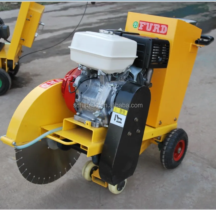 Hand Operated Asphalt Concrete Road Cutter Machine For Cutting Pavement ...