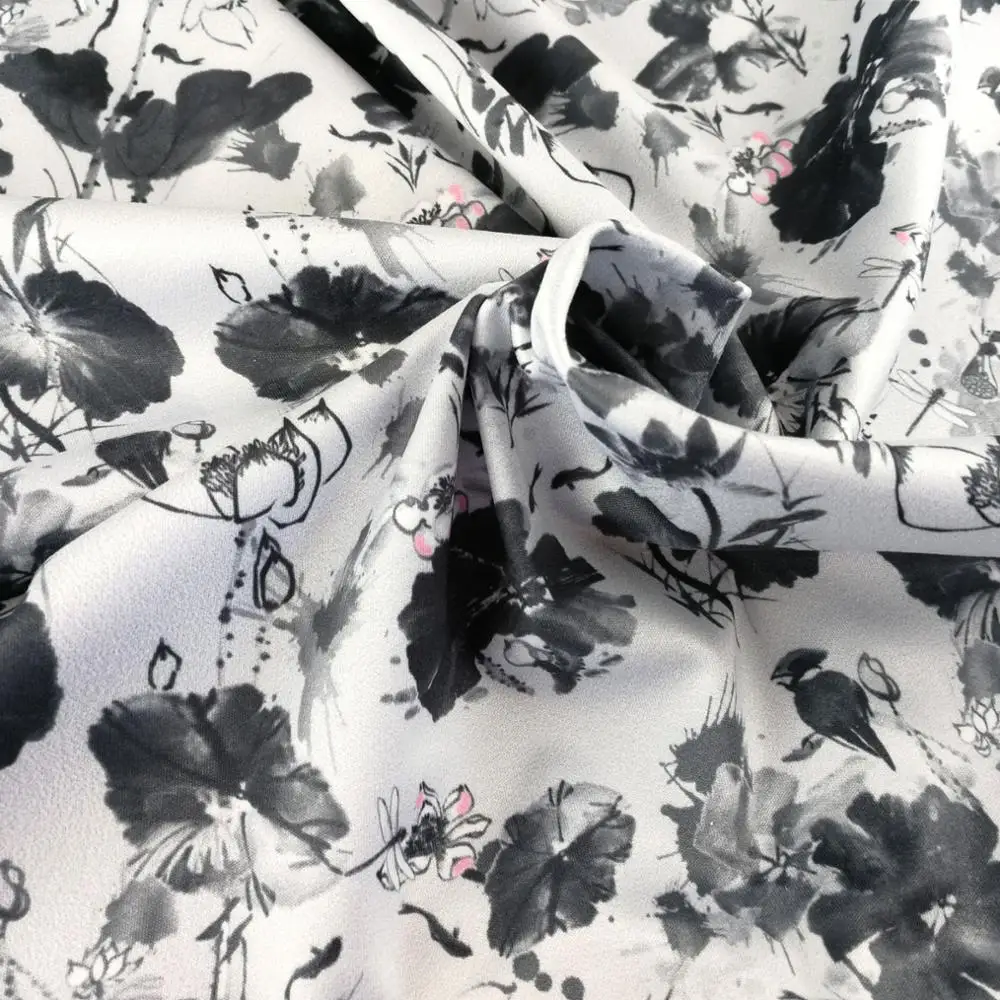 Custom Digital Cotton Lycra Stranger Things Bingo Print Fabric