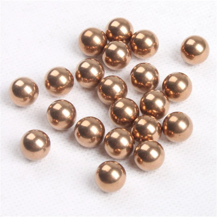 10mm 11mm 12mm Solid Pure Copper Bearing Ball - Buy Small Copper Ball ...