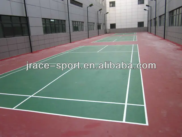 Badminton Weatherproof Paint - Durable Outdoor Court Material