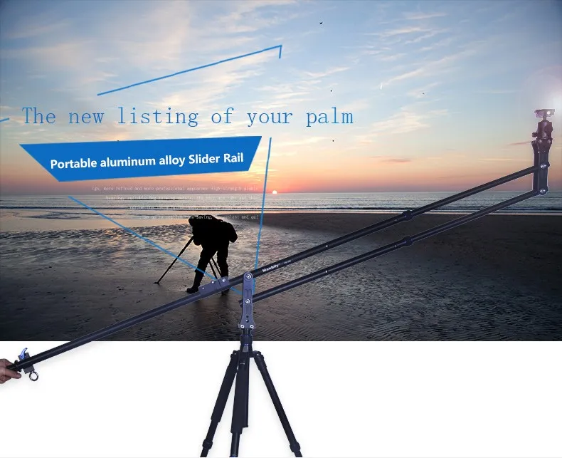 VS-200 Mini Video Camera Jib Crane Slider for Film Professionals