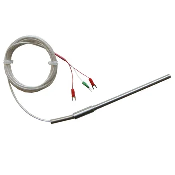 6mm Dia Probe 3 Wire Rtd Pt100 Temperature Sensor - Buy Rtd Pt100 Temperature Sensor,3 Wire Rtd ...