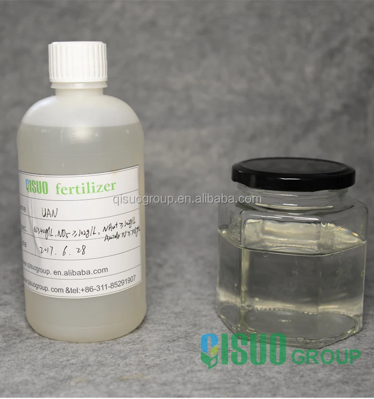 Uan Urea Ammonium Nitrate N:32% Nitrogen Fertilizer - Buy High Quality ...