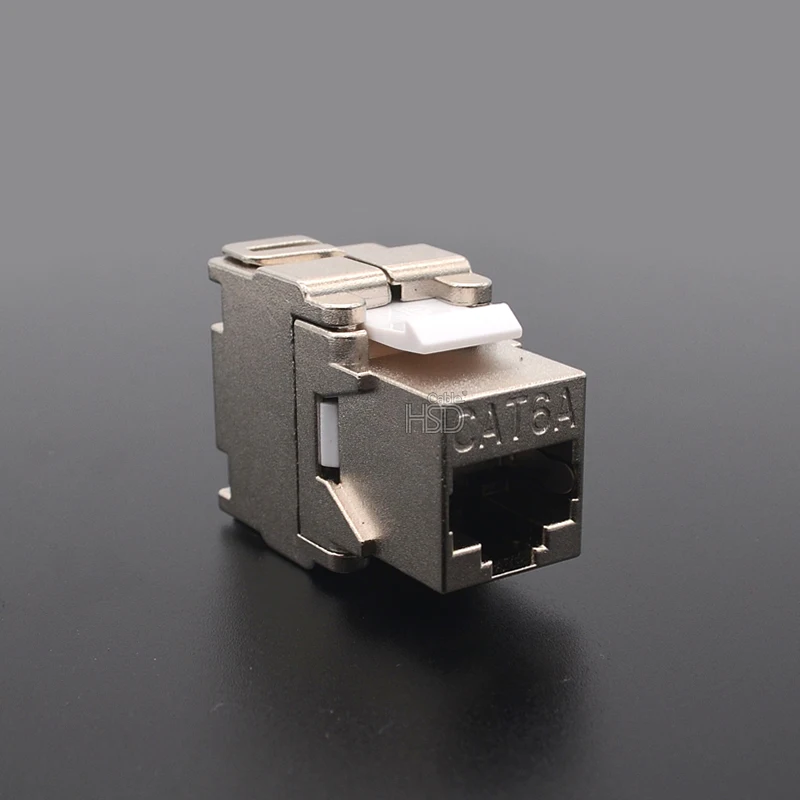Cat6a Punch down Network Keystone Jack - Reliable & Durable