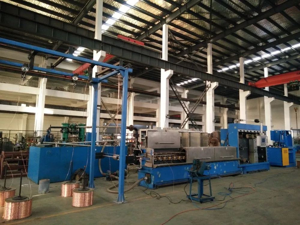 Multi Copper Wire Drawing Machine With Continuous Annealing - Buy Multi ...