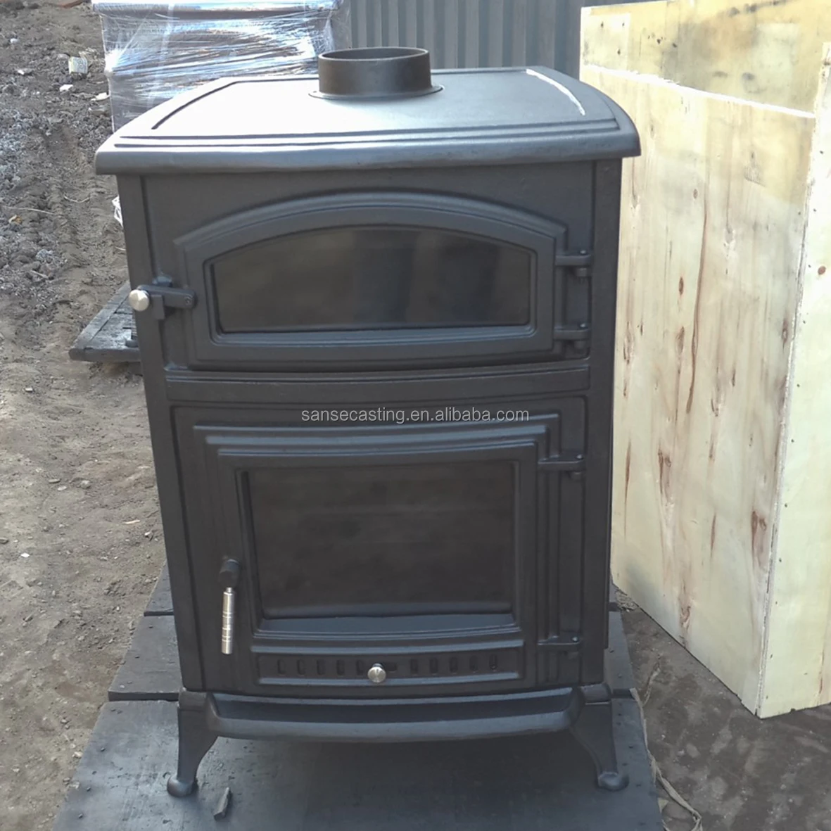 China Factory Direct Hot Selling Cast Iron Wood Burning Stove Bsc307 ...