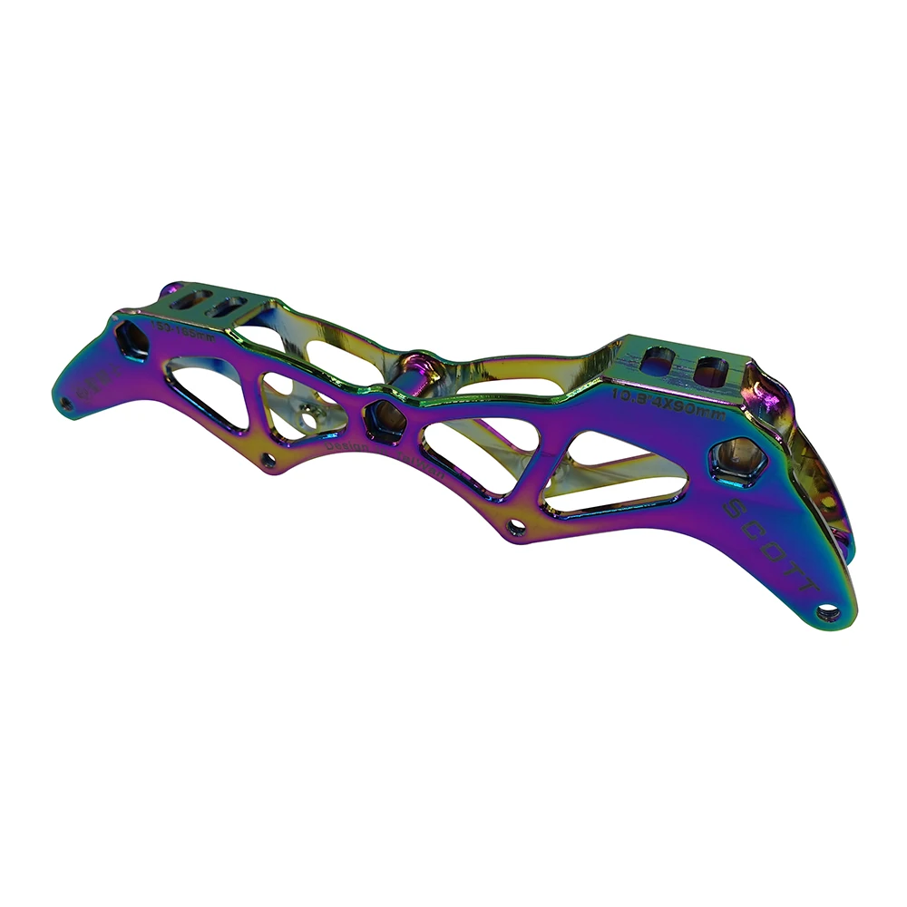 Rainbow Aluminum Alloy Inline Speed Skate Frame Speed Skate Frame ...