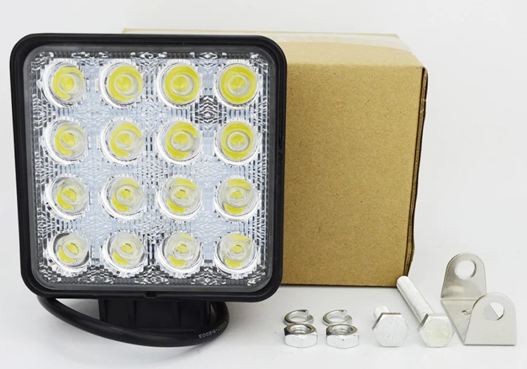 12v 24v 48w Led Work Light,Mini 48w Led Work Light Flood /spot 48w Work ...
