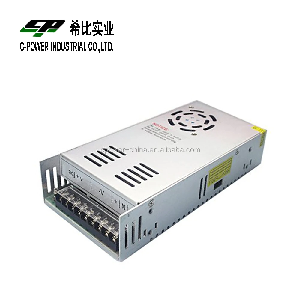 AC DC 12V 30A Transformer - 24VDC 15A 360w Switching Adapter