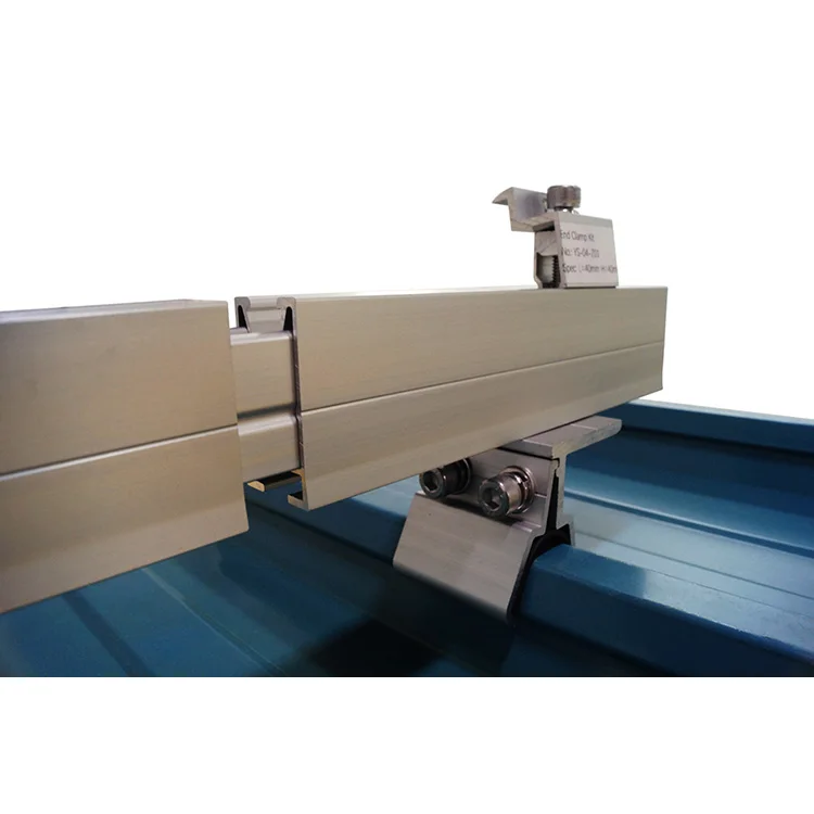 Kalzip Standing Seam Metal Roof Clamp Solar Panel Clamp