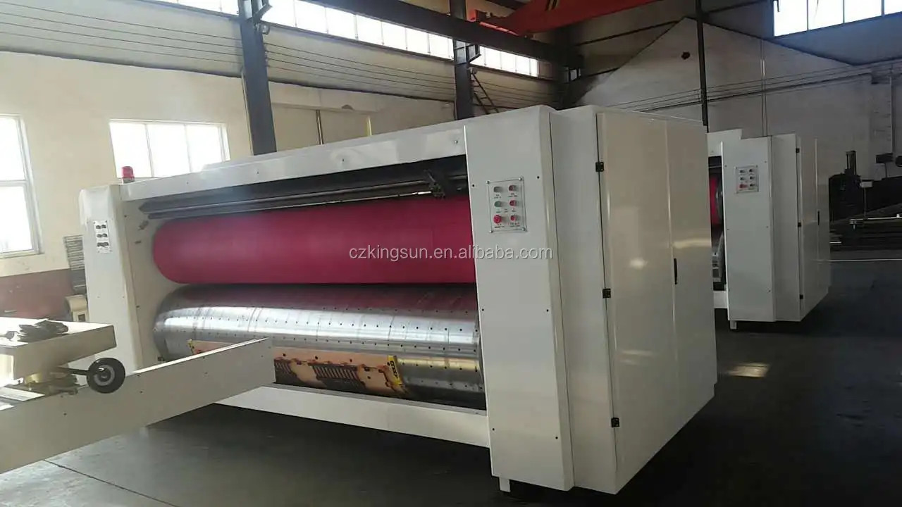 Rotary Die Cutter for Corrugated Boxes - Precision & Efficiency