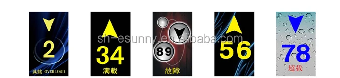Elevator Floor Indicator Panels - LED Lights & Displays