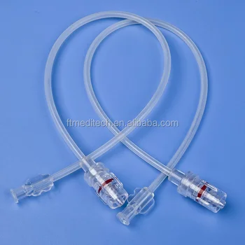 Medical Tpu Pebax High Pressure Braided Extention Tubing 1200psi Up To ...