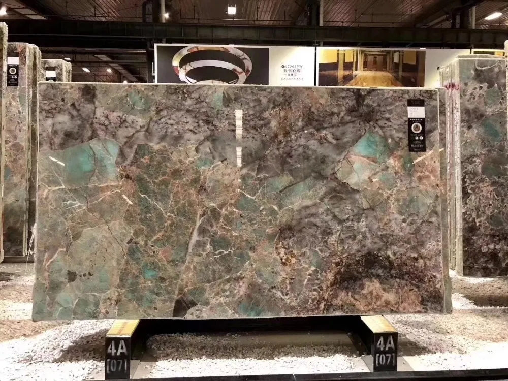 Brazil Green Quartzite Stone Slab Amazon Green Quartzite Tiles For Wall ...