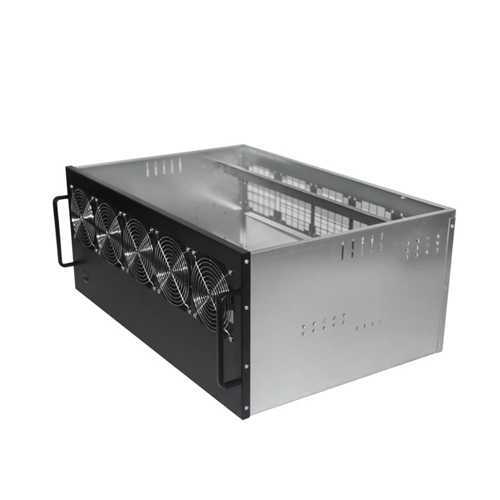 Universal 12 Gpu Bitcoin Ethereum Crypto Mining Rig Rack Case Support ...