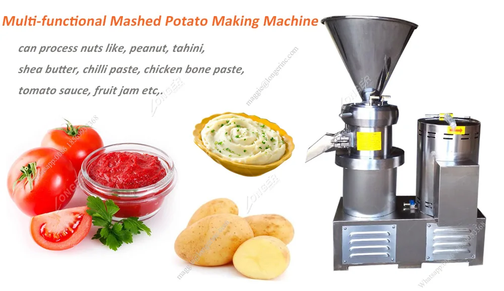 Mashed Potato Maker Jam Producing Machine Tomato Ketchup Processing Machine