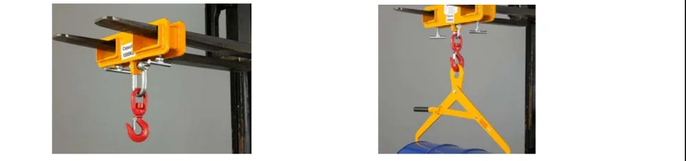 Fork Lift Truck Mounted Cross Beam Jib Lifting Attachment - Kreuz Heben