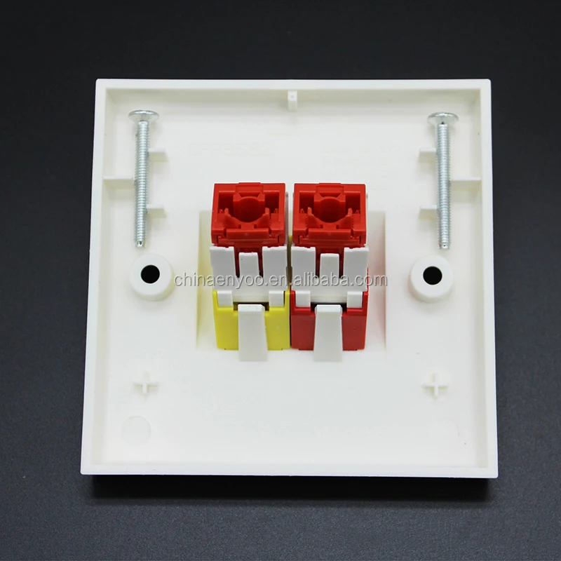 86X86 Dual Ports Brand Face Plate CAT6 - Enyoo Quality
