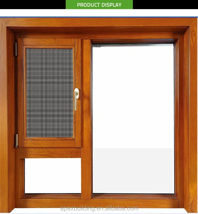 Mosquito Net Mesh Aluminum Frame Casement Window - 10 Year Warranty