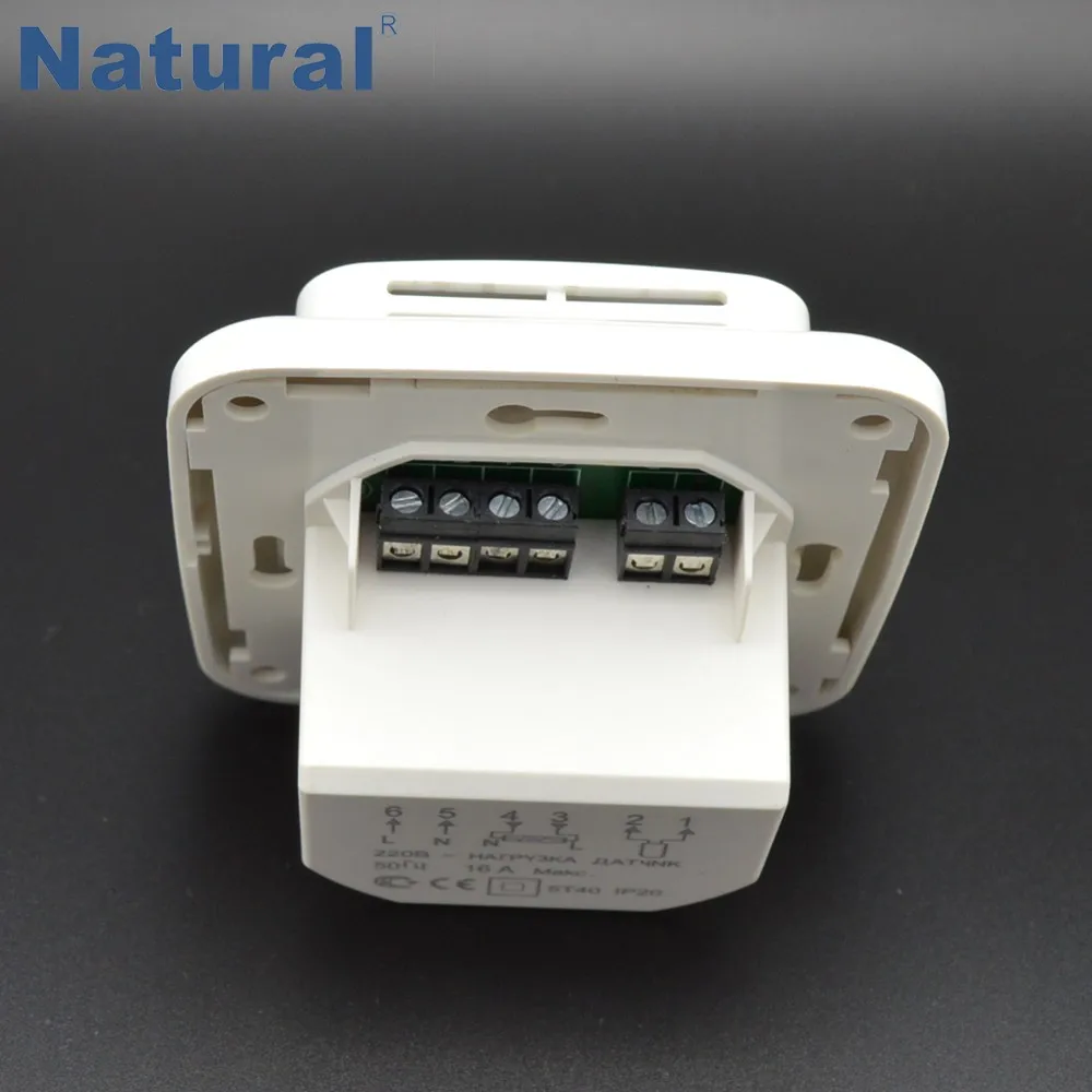 טבעי 16 אמפר שליטה ידנית תת רצפתי חימום טרמוסטט Rtc70.26 (עם 3m כבל) - Buy תרמוסטט Rtc70.26,16a ...