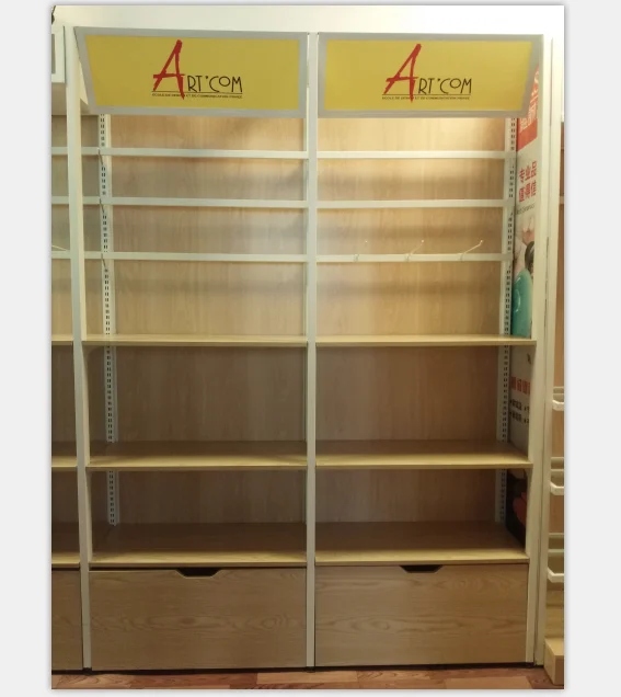 Beautiful And Multipurpose Iron Frame Display Rack With Storage Cabinet ...