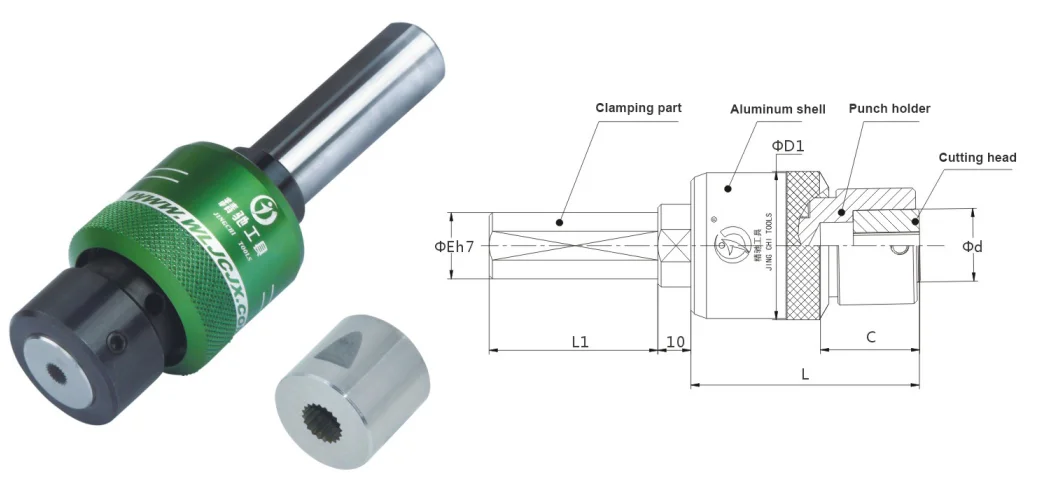 KC-CX Broaching External Spline Rotary Broach Tool by Jingchi