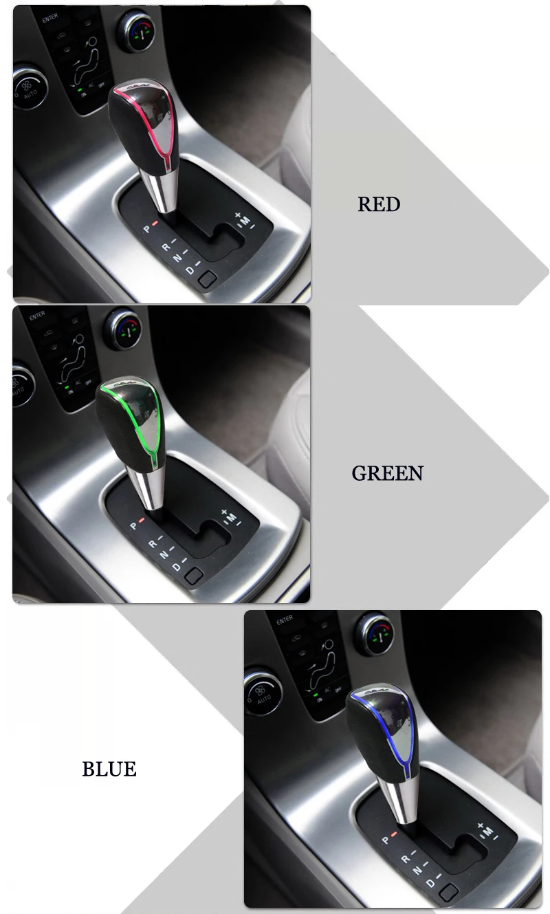 Universal Touch Activated Car Led Light Up Dildo Gear Shift Knob - Buy ...