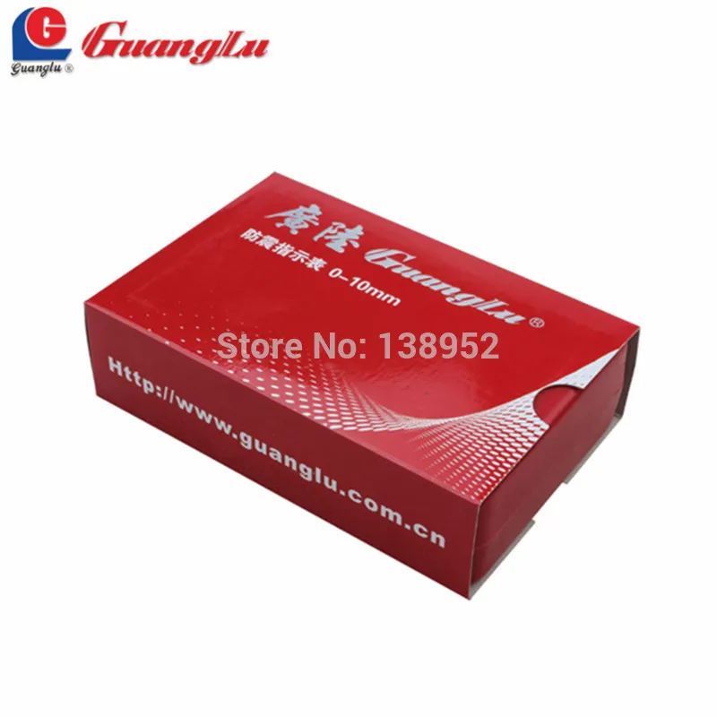 Guanglu Dial Indicator 0-10mm 0.01mm Shock Proof Dial Test Gauge With ...