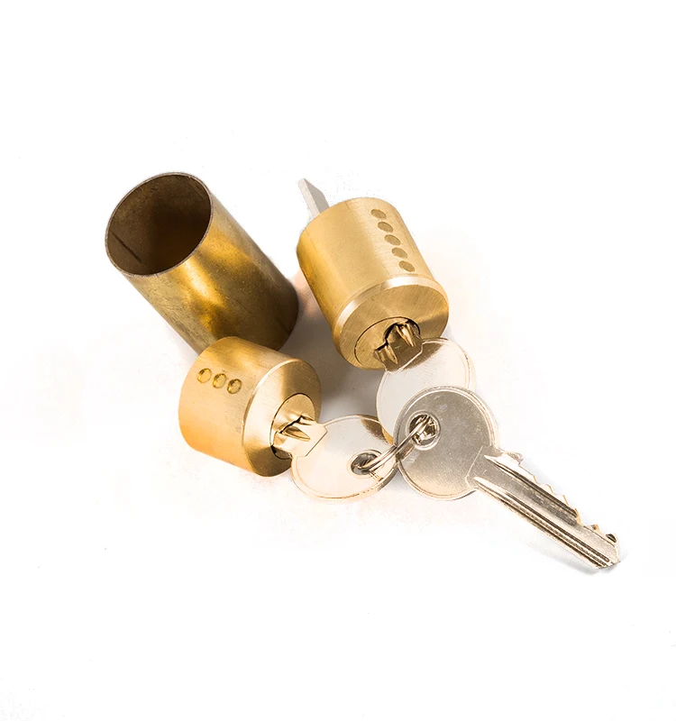 High Quality Euro Round Type Brass Mortise Lock Cylinder Types