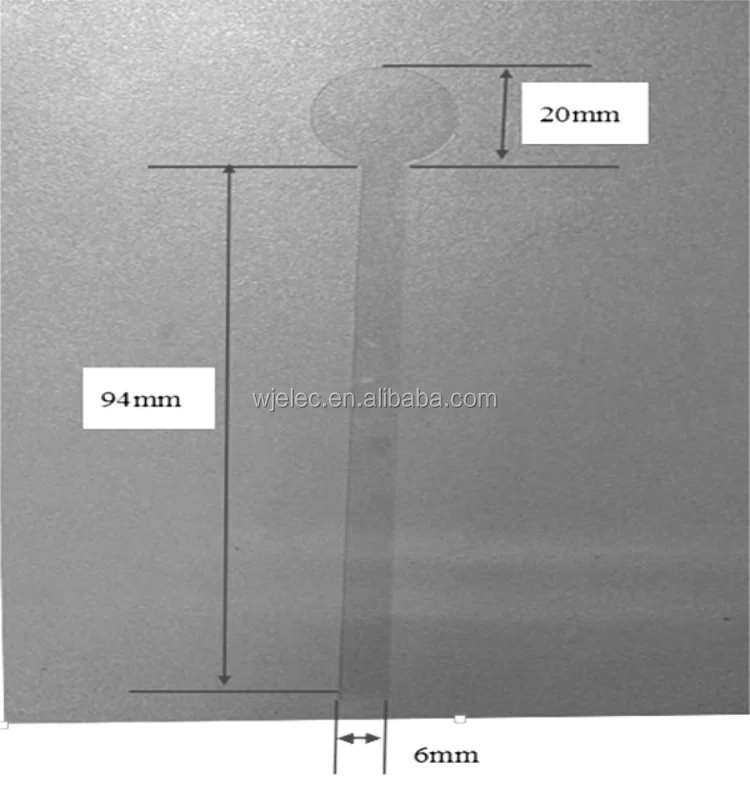 Transparent PET Battery Isolation Tabs for CR/AG Batteries, OEM/ODM