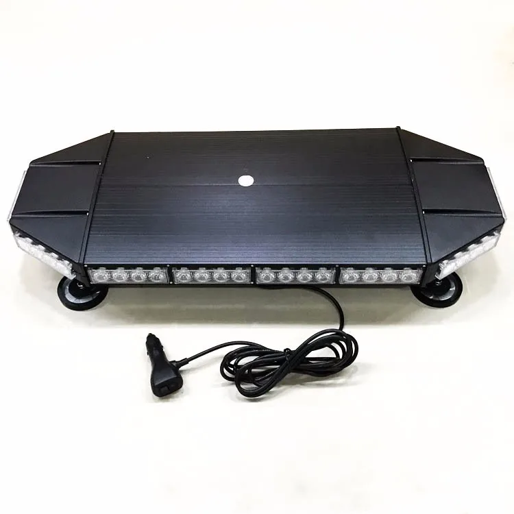 27 Inch Red Blue Amber Light Bar Led Warning Light On Truck Car - Buy ...