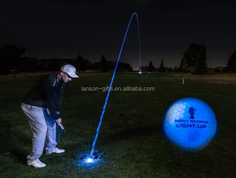 Hot Sell Flashing Night Sports Led Golf Ball Blinking Led Golf Balls ...