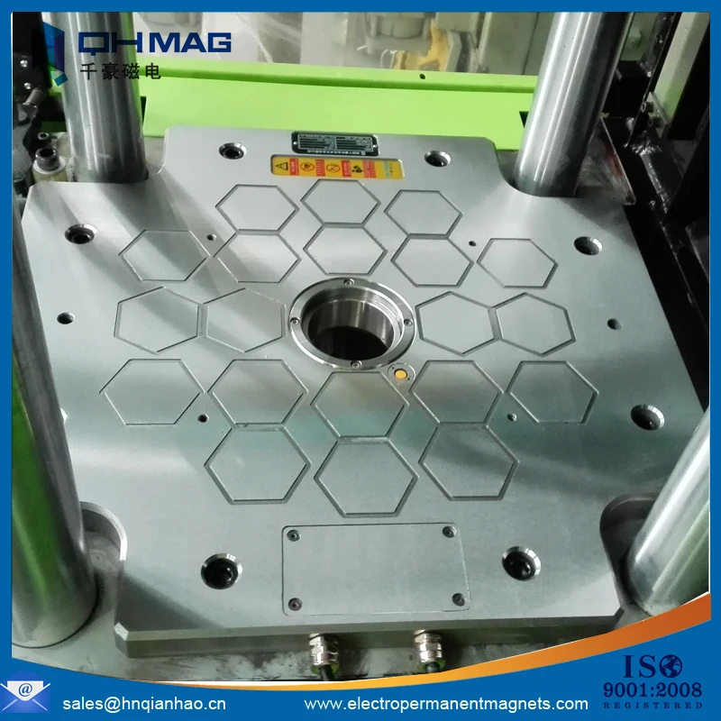Quick Mold Change System Magnetic Clamper Magnet Platen For Injection ...