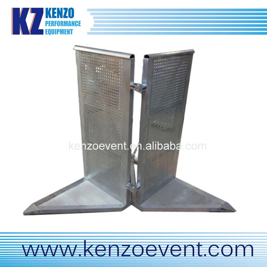 Kenzotruss Aluminum Safety Folding Crowd Barrier Aluminum Concert ...