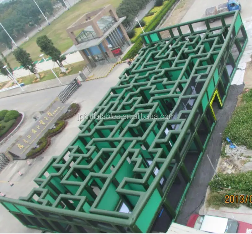 2021 Inflatable Lase Tag Arena / Paintball Maze Field for Sale