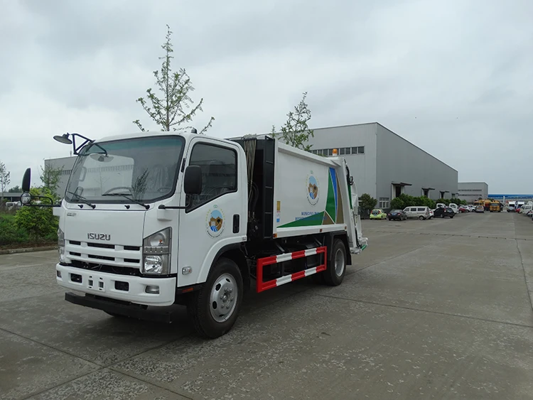 Mini Compactor 6 M3 Compressing Tipper Garbage Truck For Sale - Buy ...
