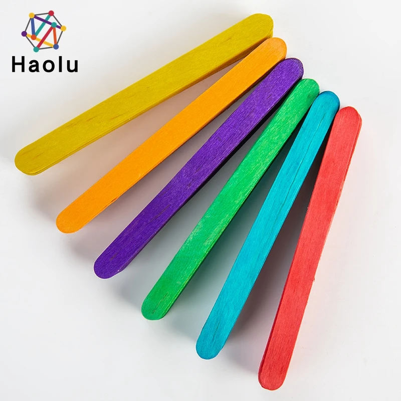 Multi-colored Craft Sticks - Perfect for DIY Projects