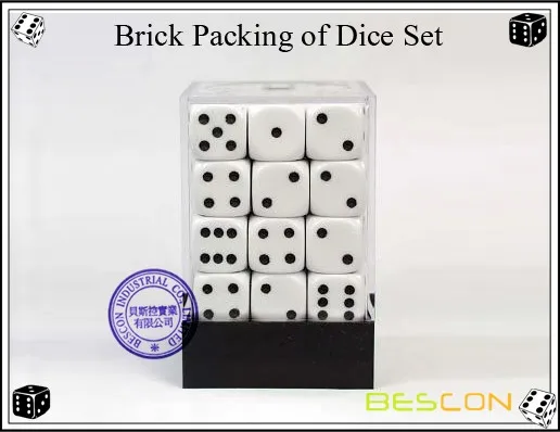 Classic Brick Box For Rpg Dice,Clear Plastic Dice Box,Brick Dice Case ...