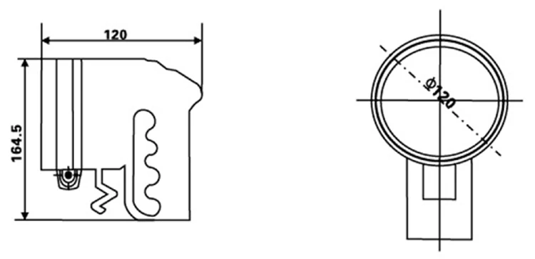 IMPA Code 330264 Marine Portable Work Light CSD5 - 50W/80W