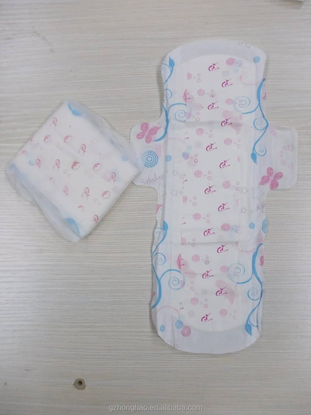 High Quality Mesh Cover Sanitary Towels With Loop 280mm Ladies Sanitary ...