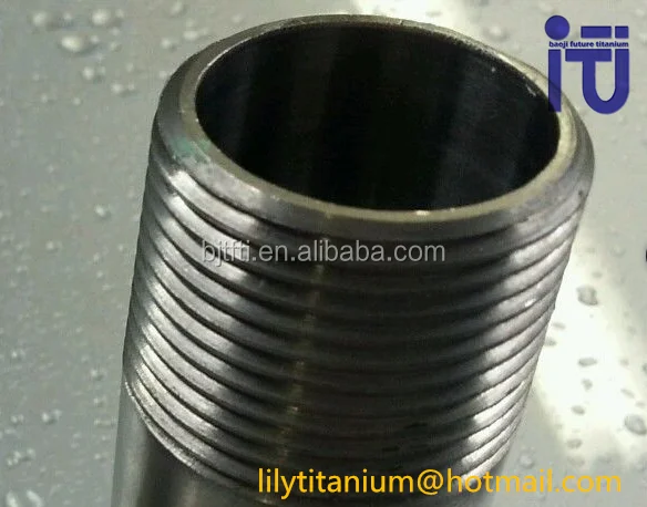 Custom Made Threaded Grade 5 Titanium Tube With End Cap - Buy Threaded ...