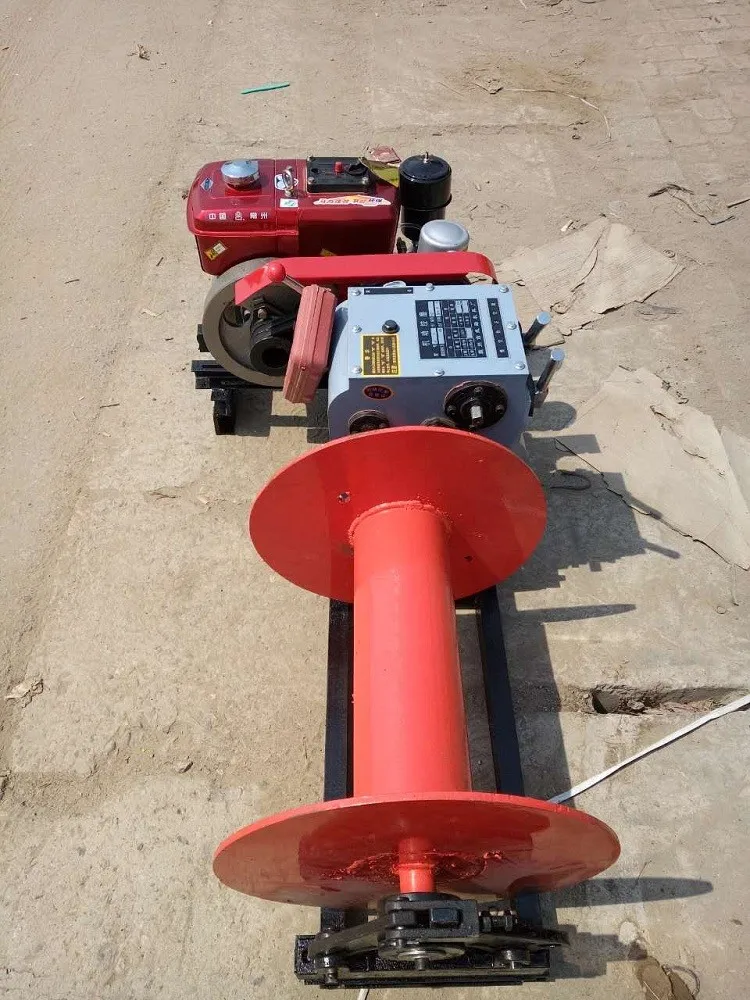 300M Steel Wire Rope Winch Made in China - 3T Diesel Power