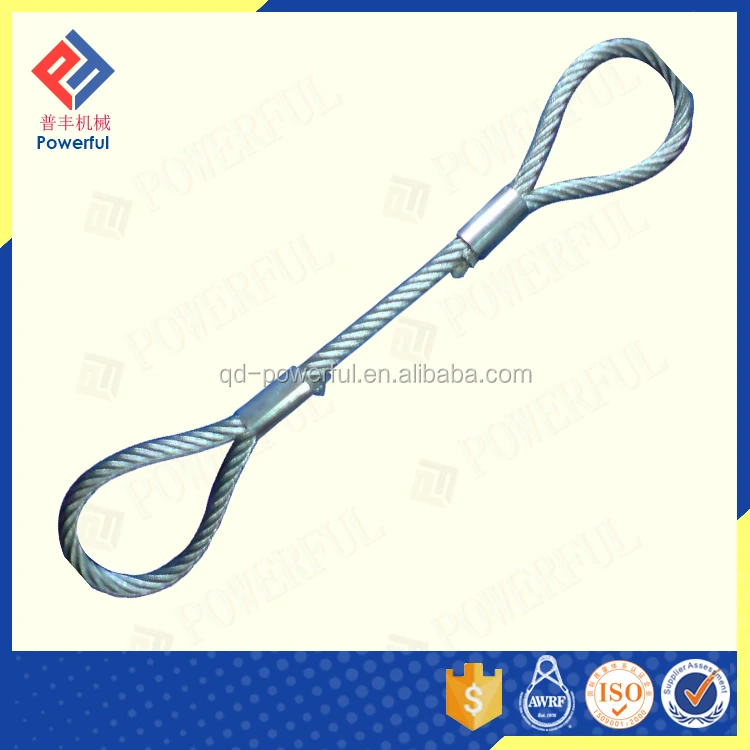 Galvanized Swaged Steel Wire Rope Sling with Best Price