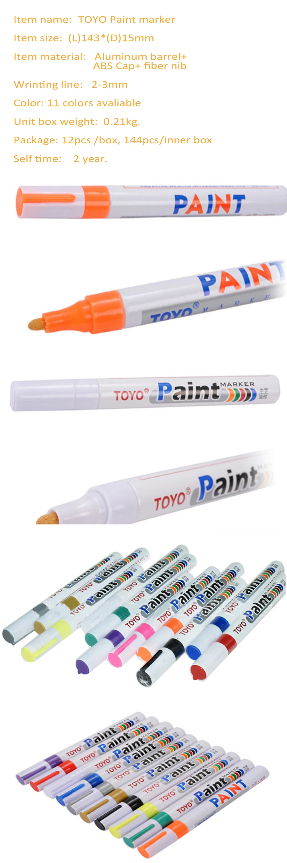 Rohs Conform Glitter Permanent Marker,Car Scratch Remover Paint Pen ...