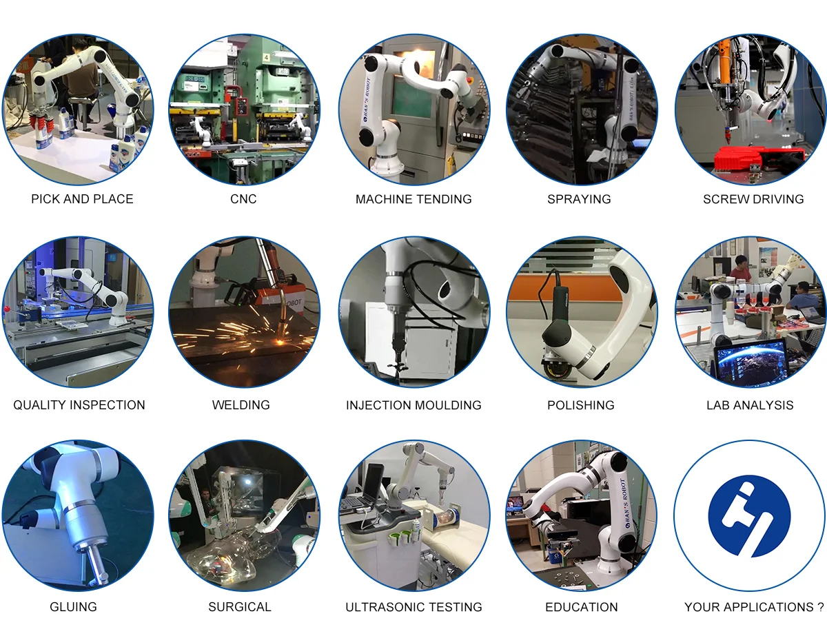 Shenzhen Han's Robot Co., Ltd. - Collaborative robot, Elfin series robot