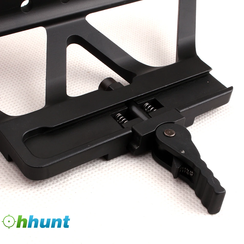 Ohhunt Quick Detach Picatinny-style Matte Ak-74 Ak-47 Side Rail Scope ...