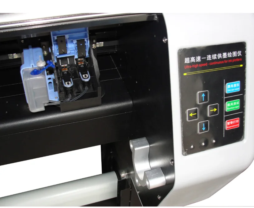 Inkjet Plotter Machine with Double Head - High Speed Eco Solvent ...